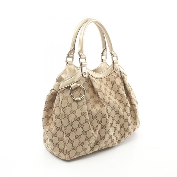 Gucci | Bags | Gucci Tan Handbag Sookie Gg | Poshmark